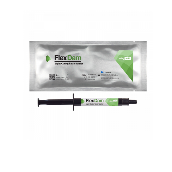 Flex Dam Ruby dent one syringe – Dental Student Shop