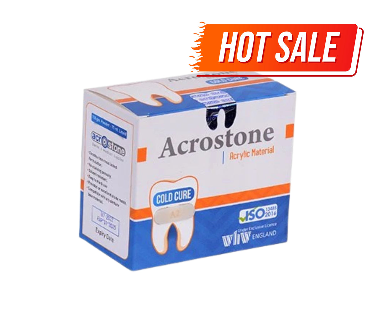 Acylic Resin Self-cure acrostone color Pink – Dental Student Shop