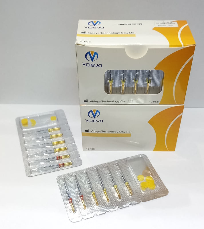 VIDEYA Rotary File Kit Double (6pcs) – Dental Student Shop